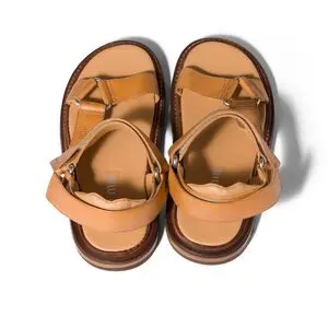 Miu Miu Leather Sandals