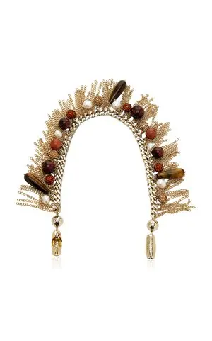 OSSA Exclusive La Isla Phone Strap Wristlet - Gold