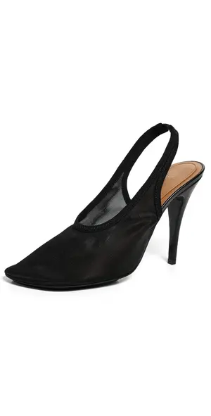 Stella McCartney Slingback Stretch Mesh Pumps