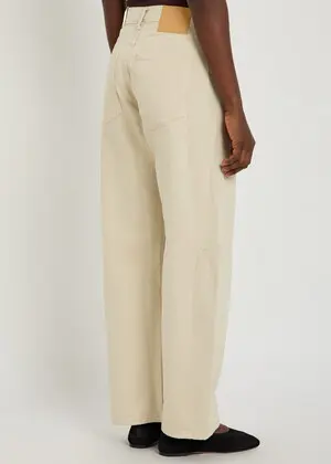 BSIDES Slim Lasso Barrel-leg Jeans