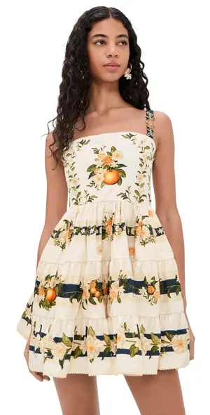 Agua Bendita Lima Mini Dress