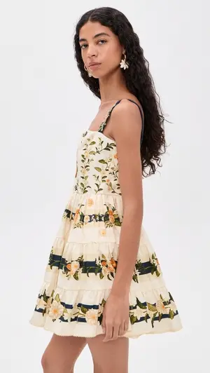 Agua Bendita Lima Mini Dress