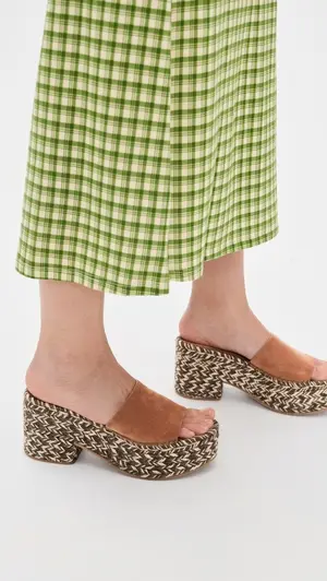 Farm Rio Platform Espadrille Sandals