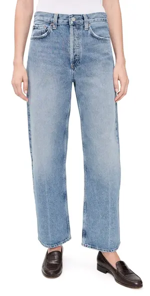 Agolde Raw Edge Hem Jeans For Women