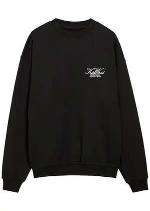 KIDWEST Logo-print Cotton Sweatshirt