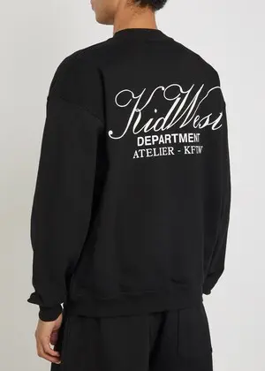 KIDWEST Logo-print Cotton Sweatshirt