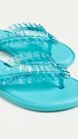 Melissa X Ganni Jelly Flip Flops