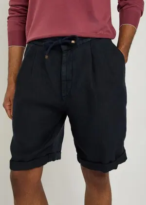 Brunello Cucinelli Linen Bermuda Shorts