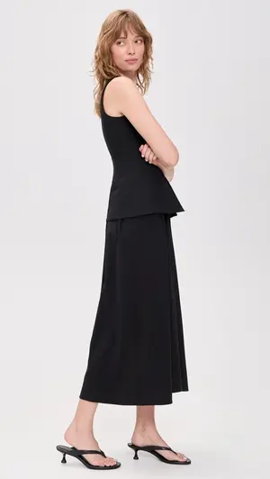 ALIGNE Harley Midi Dress - Black
