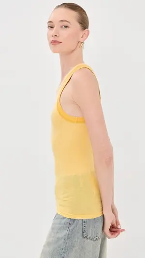 Acne Studios Logo Sleeveless T-shirt