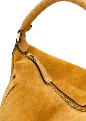 Chloé Marcie Medium Shoulder Bag - Tan