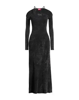 DIESEL® Maxi Dress With V-neck And Cutout Detail