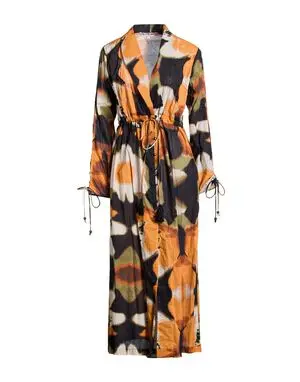 CONNOR & BLAKE Maxi Dress Tie-dye Cotton With Beaded Details