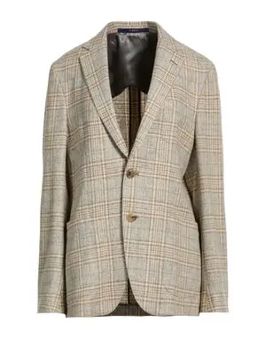 Fedeli Single-breasted Tartan Blazer
