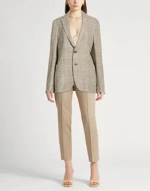Fedeli Single-breasted Tartan Blazer