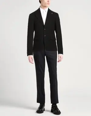 OFFICINA36 Blazer Size Virgin Wool, Polyester, Cotton