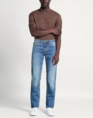 Just Cavalli Slim Fit Faded Denim Jeans