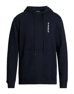 DONDUP Midnight Cotton French Terry Hoodie - Blue