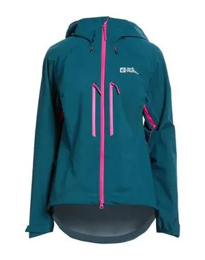 JACK WOLFSKIN Jacket In Polyester - Deep Teal