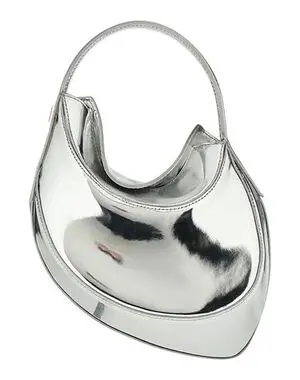 MUGLER Leather Hobo Bag