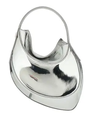 MUGLER Leather Hobo Bag