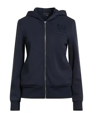 Armani Exchange ARMANI EXCHANGE Polyamide, Viscose, Elastane Jersey Zip-Up Hoodie Blue