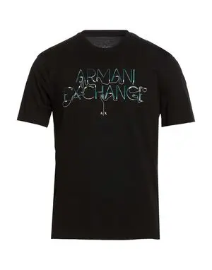 Armani Exchange T-shirt Size Cotton - Black
