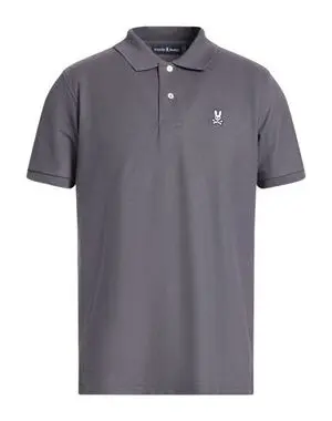 Psycho Bunny Polo Shirt Size Pima Cotton - Grey