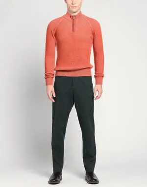 MOORER Wool And Cashmere Half-zip Sweater