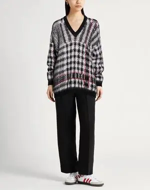 SEMICOUTURE Houndstooth Jacquard-knit Sweater