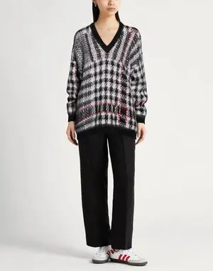 SEMICOUTURE Houndstooth Jacquard-knit Sweater