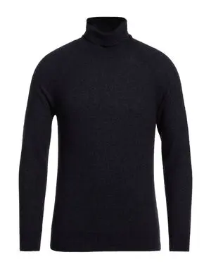 MOORER Turtleneck Knit Top - Blue