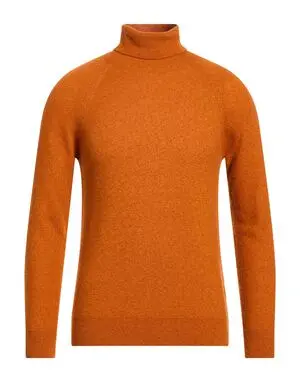 MOORER Turtleneck Cashmere And Silk Blend Knit