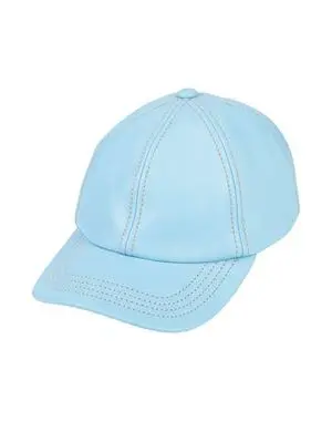 Jacquemus Leather Baseball Cap - Blue