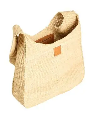 Sandro Raffia Hobo Bag
