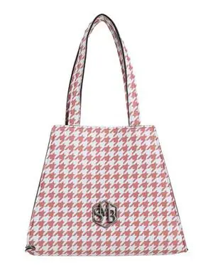Save My Bag Houndstooth Tote Bag - Brick