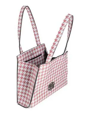 Save My Bag Houndstooth Tote Bag - Brick