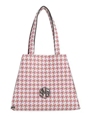 Save My Bag Houndstooth Tote Bag - Brick