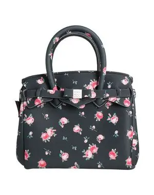 Save My Bag Floral-print Polyamide Tote - Charcoal