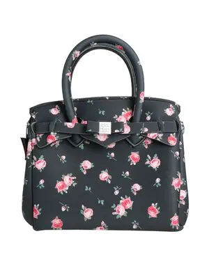 Save My Bag Floral-print Polyamide Tote - Charcoal