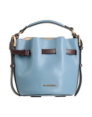 LA MARTINA Brisa Small Leather Handbag - Light Blue