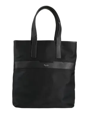 PINEIDER Nylon And Leather Shopper Bag