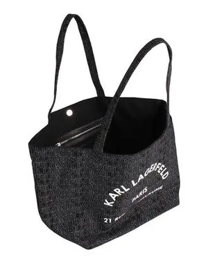Karl Lagerfeld Organic Cotton Canvas Shopper Bag