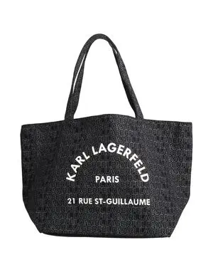 Karl Lagerfeld Organic Cotton Canvas Shopper Bag