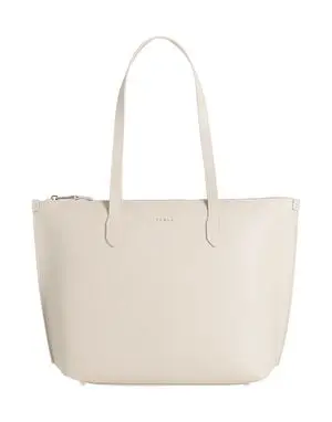 Furla Leather Tote - Beige