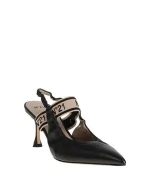 N°21 Leather Slingback Pumps