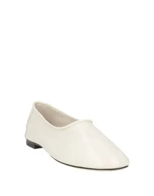 By Far Ballet Flats Leather - White