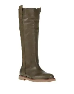 INUOVO Military Leather Knee-high Boots