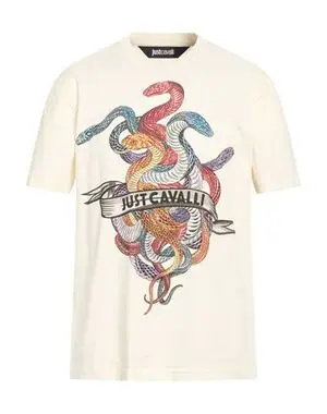 Just Cavalli T-shirt Size Cotton - White