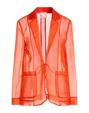 FORTE_FORTE Silk Organza Blazer